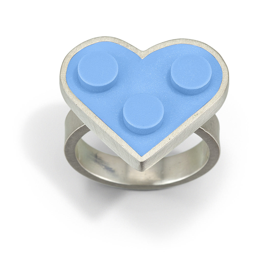 Heart Ring | The Original LEGO® Jeweler – JacQueline Sanchez